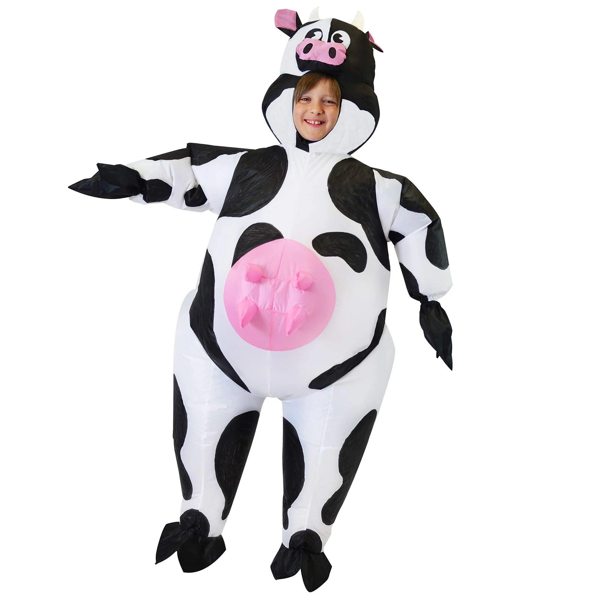 Syncfun Inflatable Costume Cow Air Blow-up Halloween Costume For Child ...